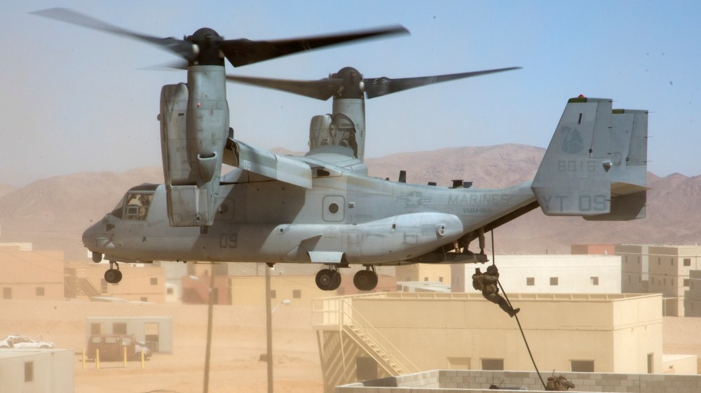 Flying & Fighting in the MV-22: Interview with Marines Osprey pilot ...