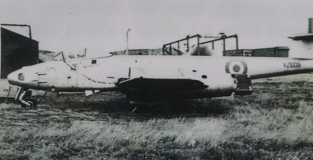 My favourite museum piece No.1: Gloster Meteor VZ608 VTOL testbed ...