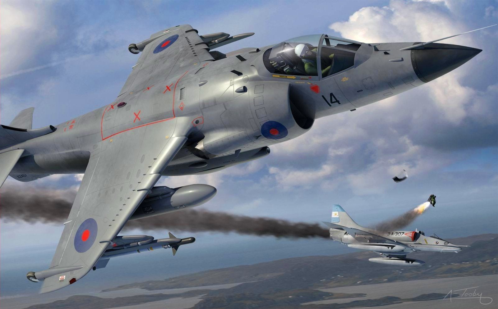 How the Sea Harrier clipped the F-15 Eagle’s wings: Interview with ...