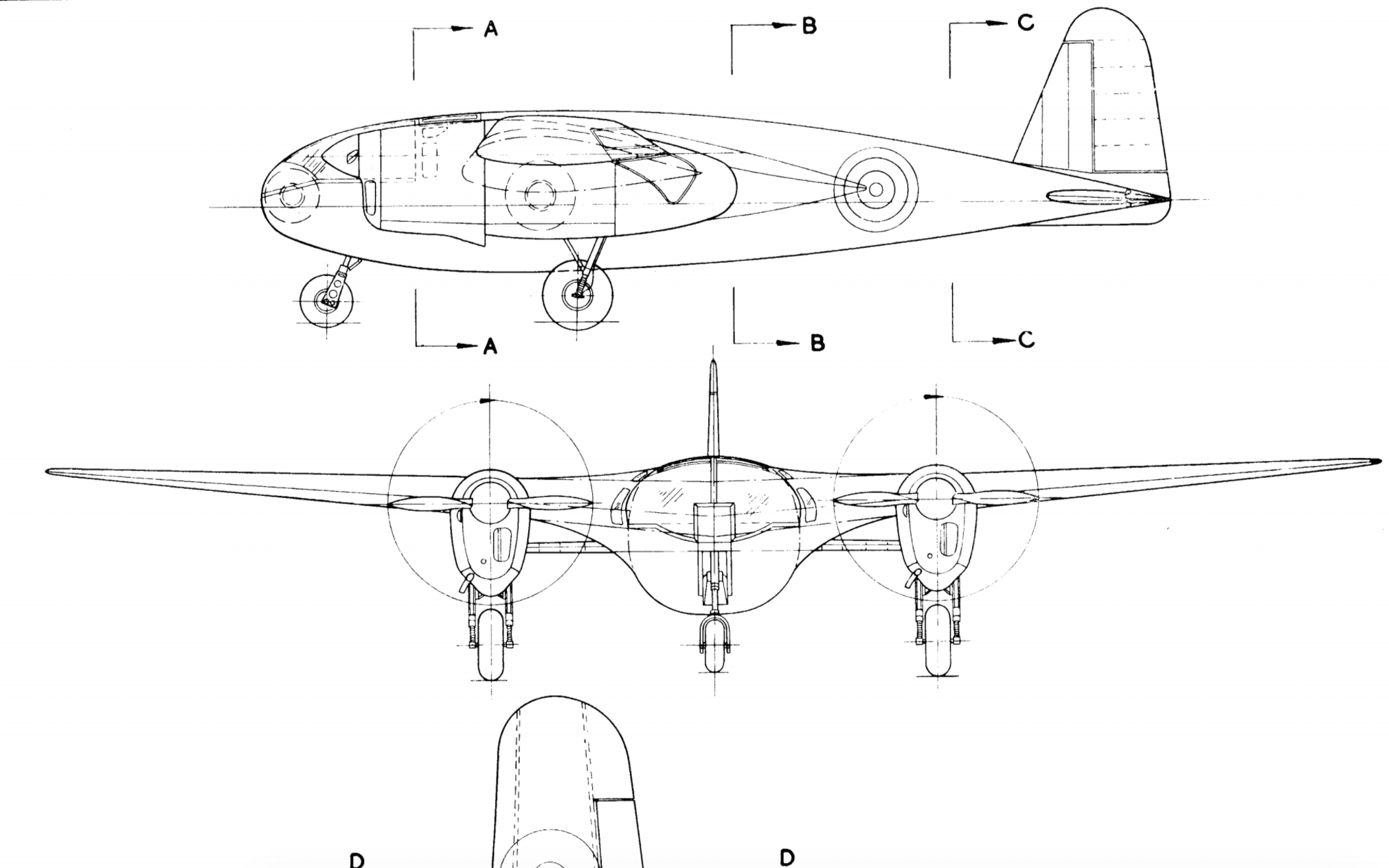 Miles M.30, the British ‘Moonbat’ | Hush-Kit