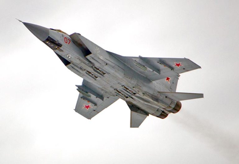 I was the first foreign pilot to fly the Mach 2.8 MiG-31 interceptor ...