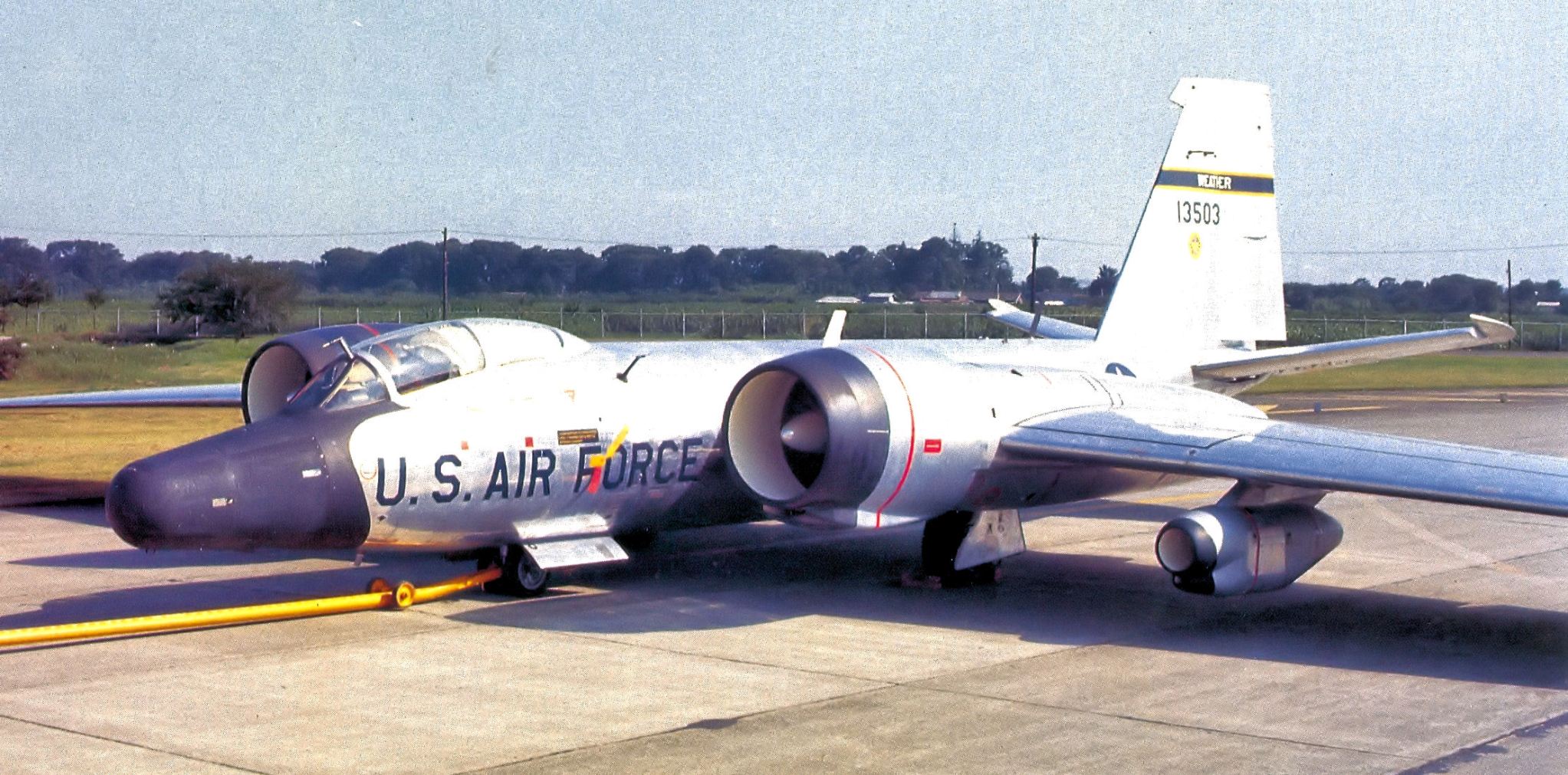 RB-57F pilot interview: Flying high with USAF’s ultra high altitude ...