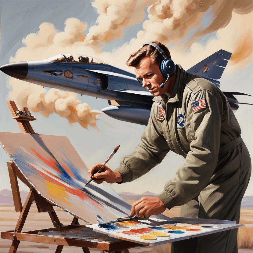 AI paints some high points from the history of American aviation and ...